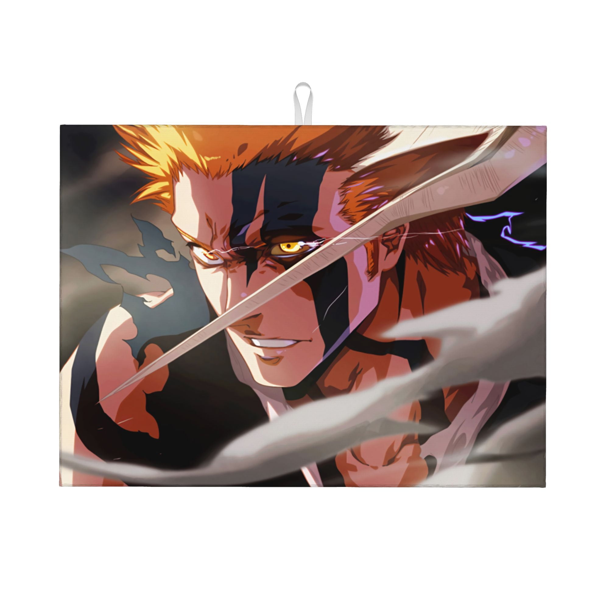 High Absorbent Dish Drying Mat Bleach Kurosaki Ichigo Drying Pad for ...