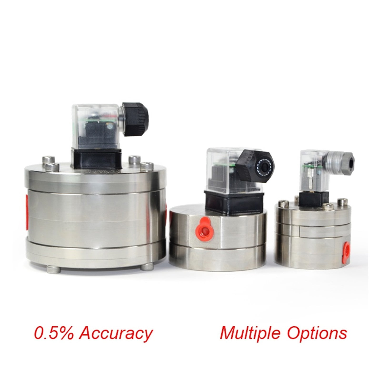 High Accuracy 0.5% Micro Oval Gear Flow Meter, 30-6000 L/H Stainless ...