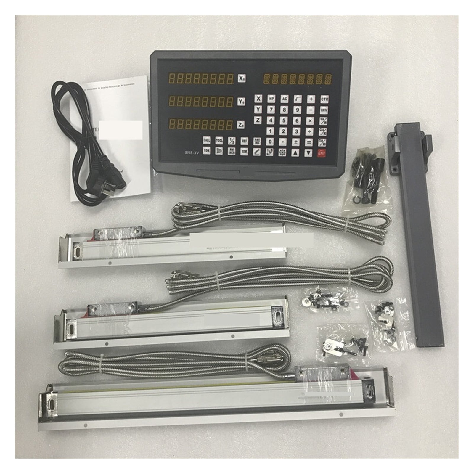 High Accuracy 3 Axis Drill / Lathe / Milling Machine Digital Readout ...