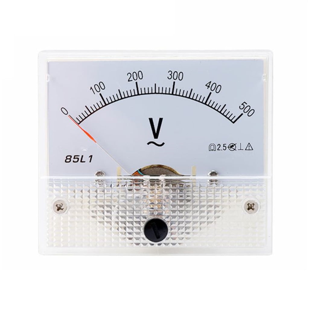 High Accuracy Analog Dial Panel Meter Voltmeter Gauge Voltage Testing ...