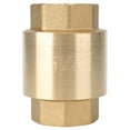 High Accuracy Brass Threaded One Way Non Return Check Valve For Water ...