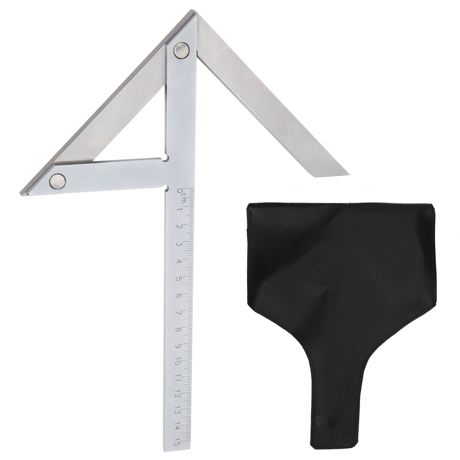 High Accuracy Center Angle Gauge Protractor Stainless Steel 45/90 ...