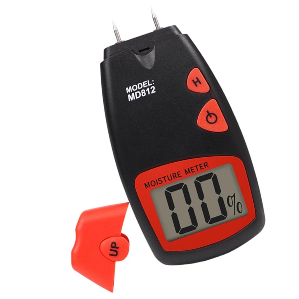 High Accuracy Digital Moisture Meter with Double Metal Probes easy ...