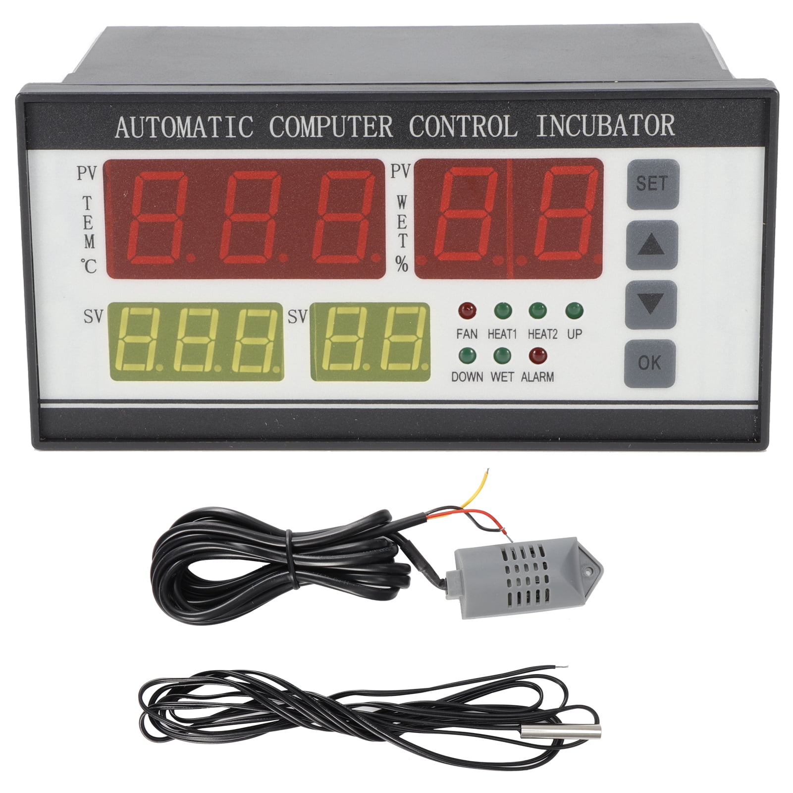 High-Accuracy Egg Incubator Thermostat with Auto Turning for Optimal ...