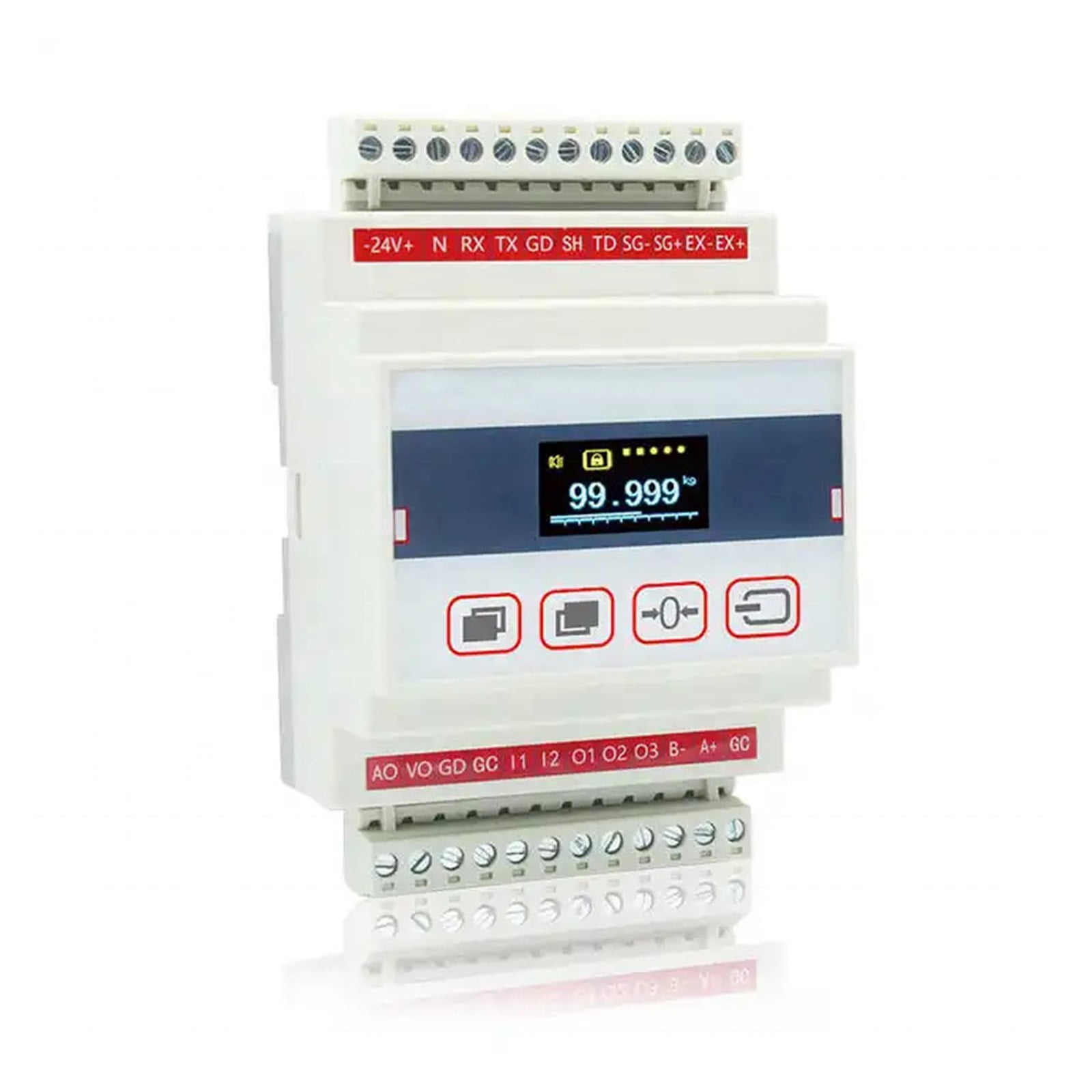 High Accuracy Load Cell Indicator Digital Weighing Indicator LED Display Load Cell Controller ...