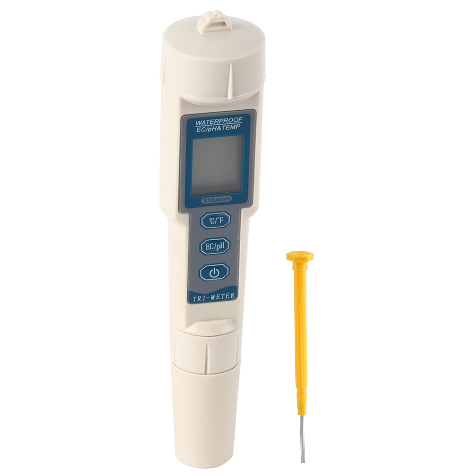 High Accuracy Portable 3 in 1 Pen Type Digital PH/EC/TEMP Meter Water ...