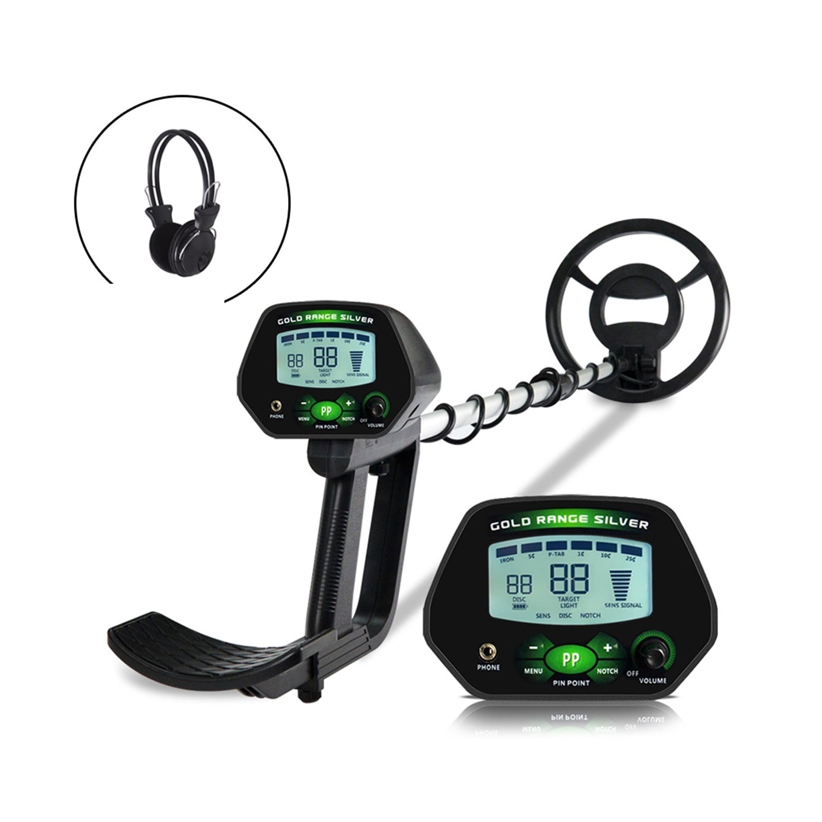High Accuracy Professional MD-4090 Underground Metal Detector LCD Metal ...