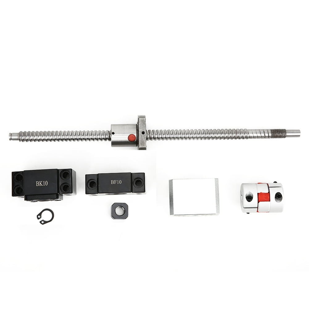 High Accuracy Rolling Ball Screw Set 1204-300 Bearing Steel with Nut ...