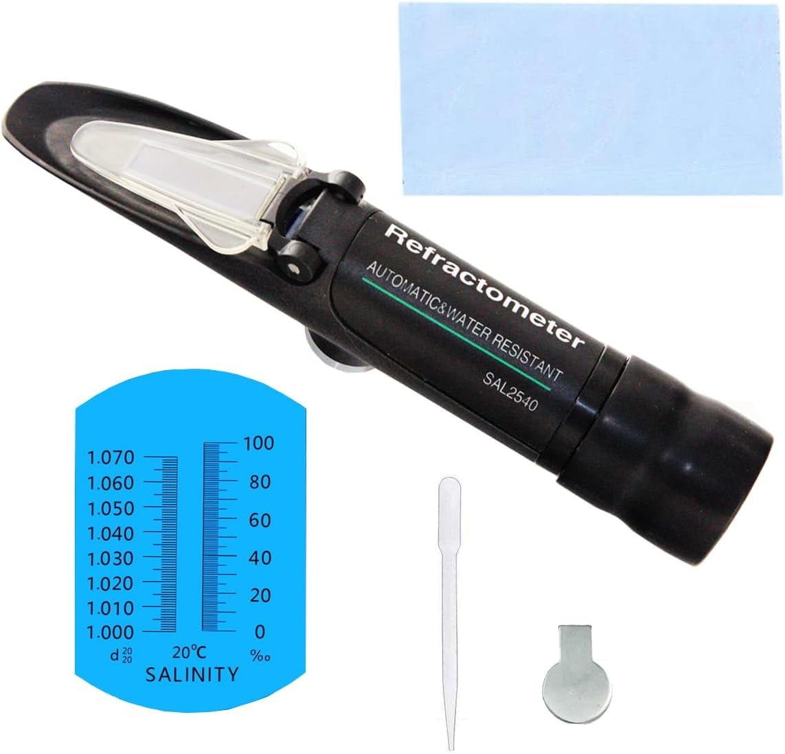 High Accuracy Salinity Tester for Saltwater Aquarium, Professional ...