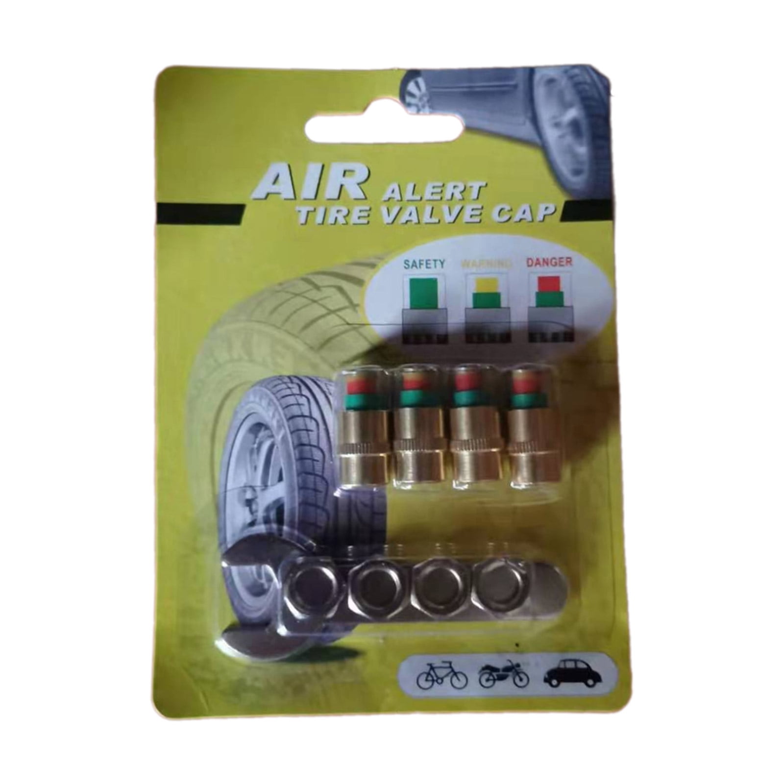High Accuracy Tire Valves Pressure Gauge Indicators Alerts Monitorings ...
