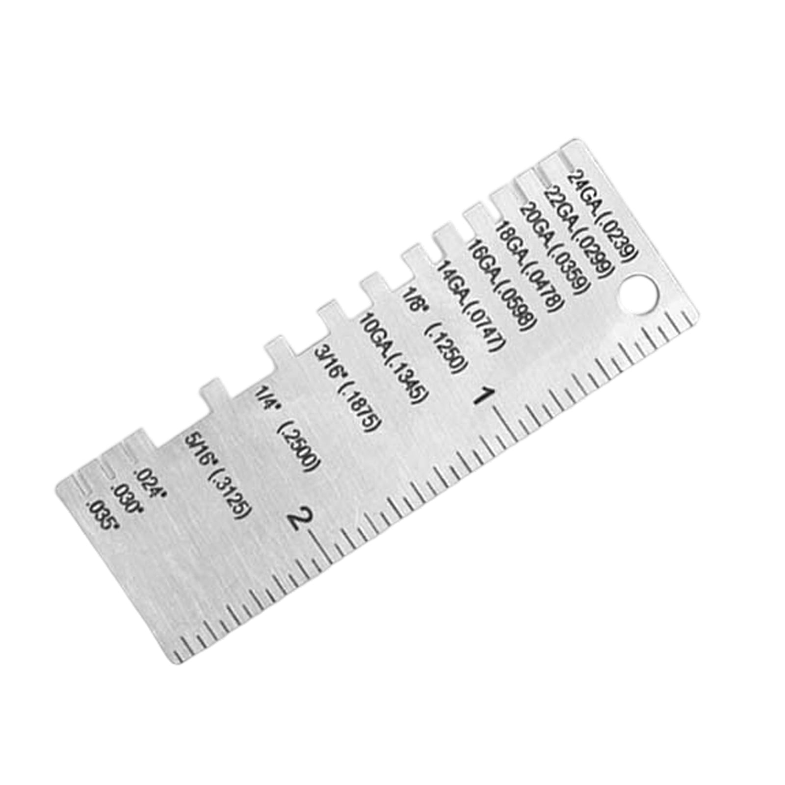 High Accuracy Welding Inspection Gauges Steel Measurement Tool Clear ...
