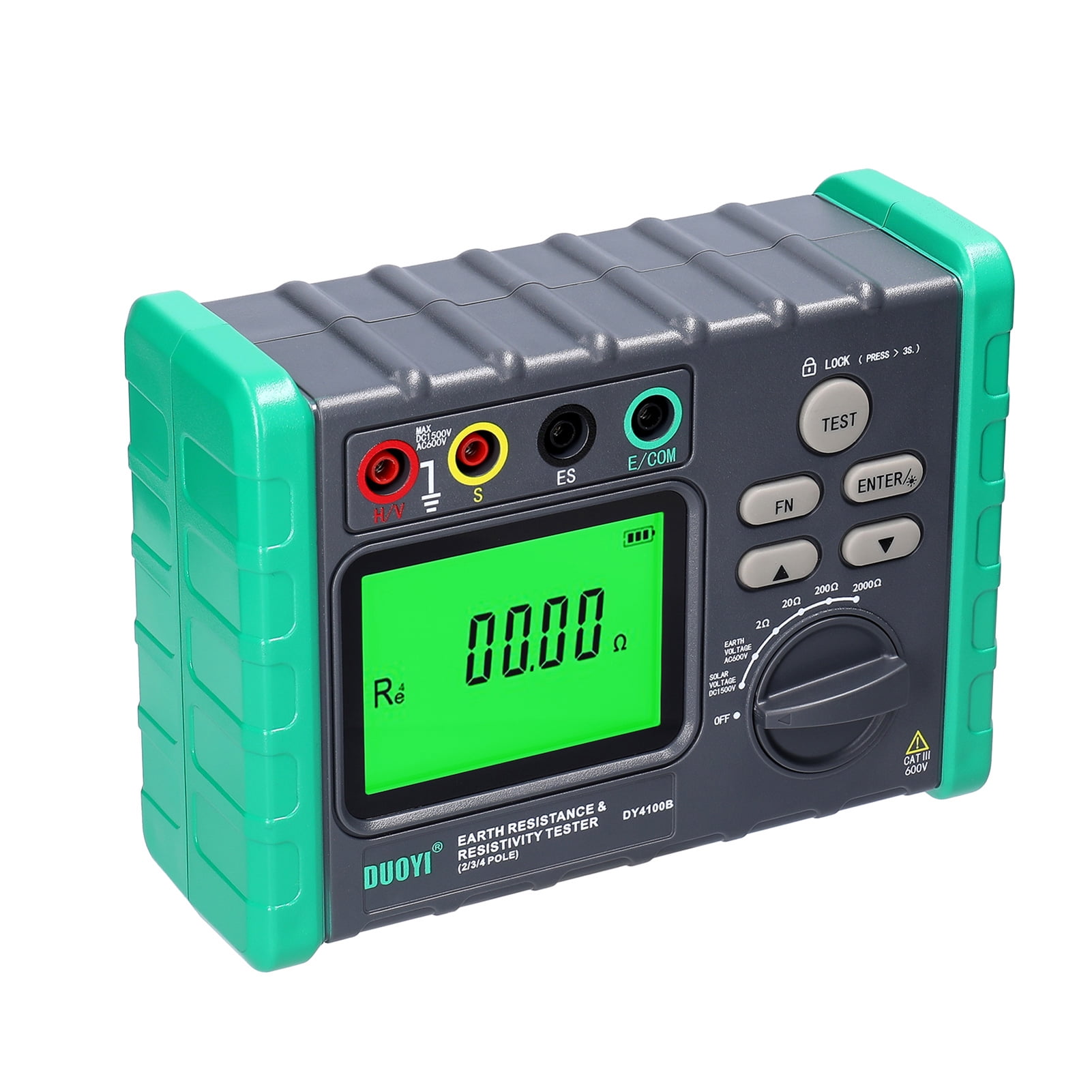High Accurancy Digital Display Grounding Resistant Tester Multi Gear ...