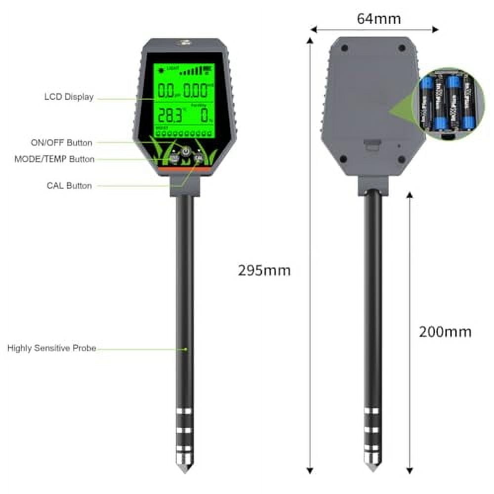 High Accurancy Soil PH Tester Soil EC Test Tool Handheld Soil Detect ...