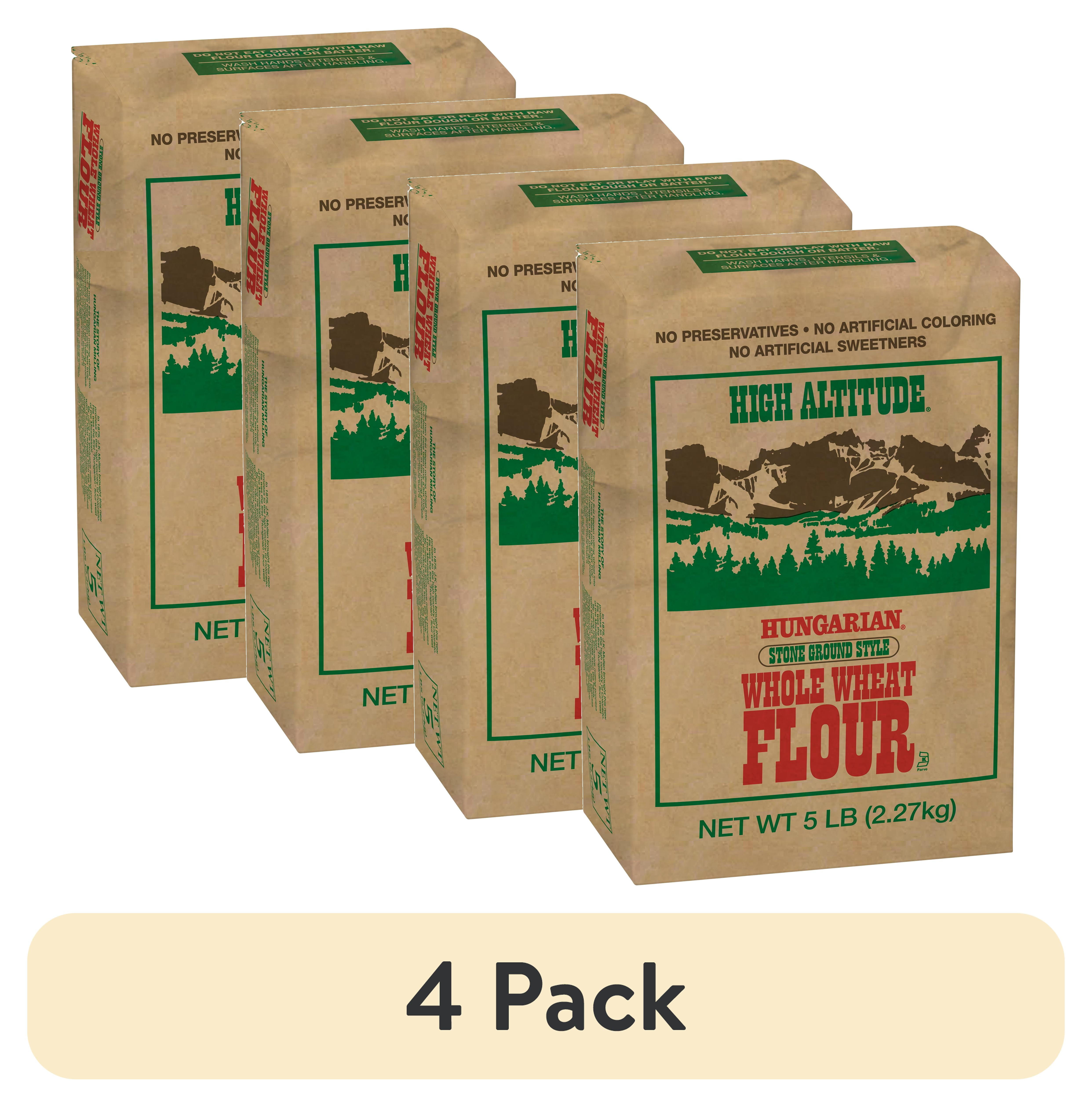 (4 pack) High Altitude Hungarian Whole Wheat Flour - Walmart.com