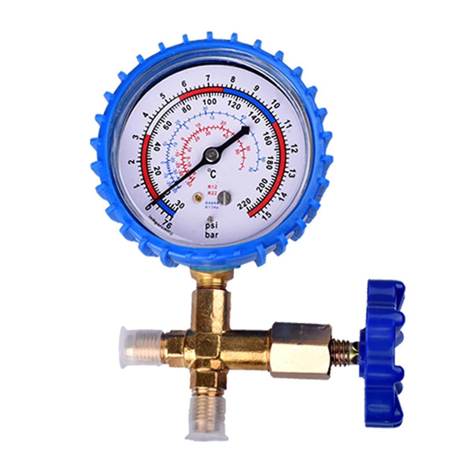 High And Low Pressure Single Gauge Valve Air Conditioner Fridge ...