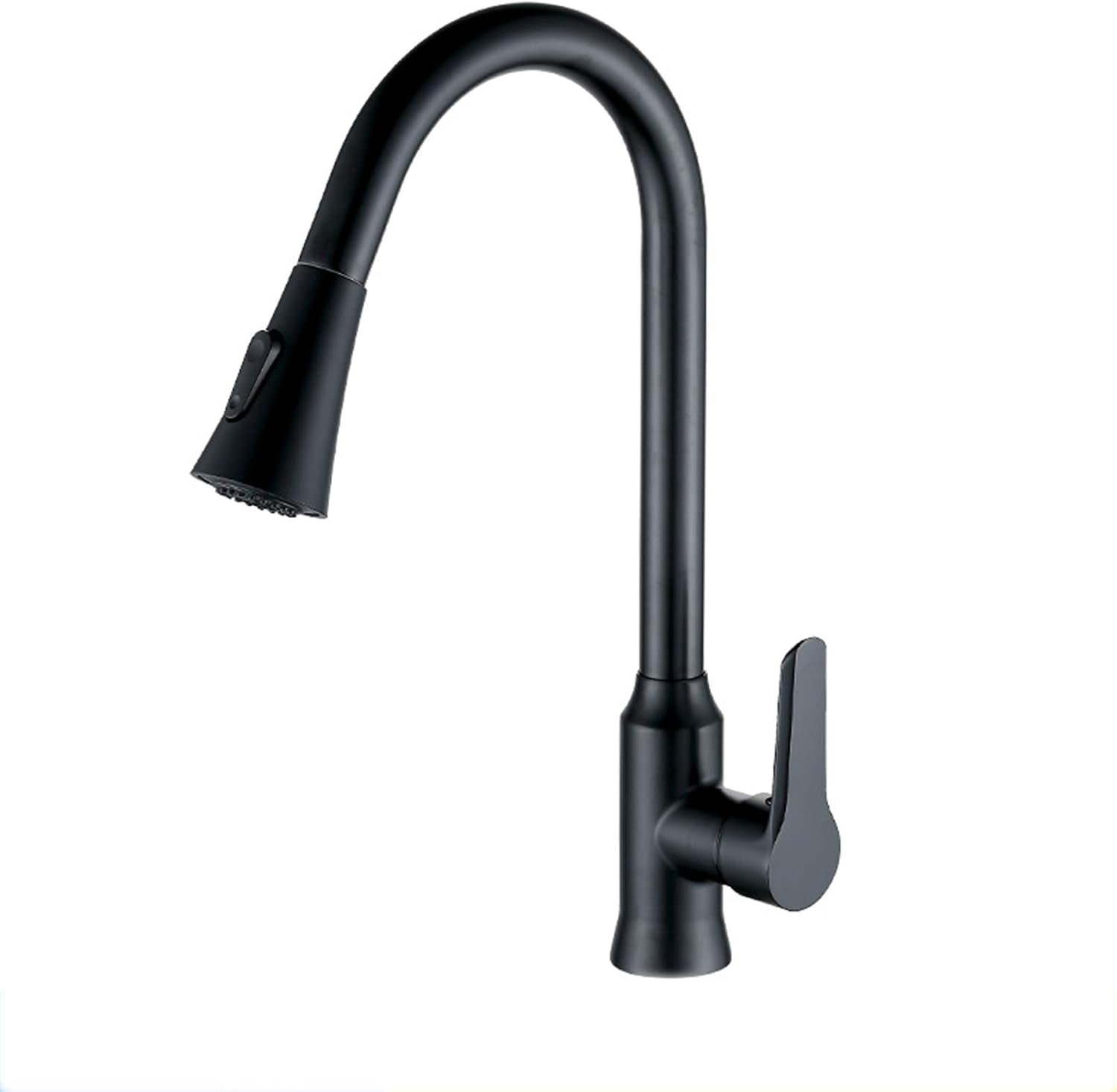 High Arc Kitchen Faucet, Single Handle Lever Hot and Cold Water Mixer ...