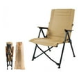 High Back Camping Chairs Beach Chair for Adults,Heavy Duty Folding ...