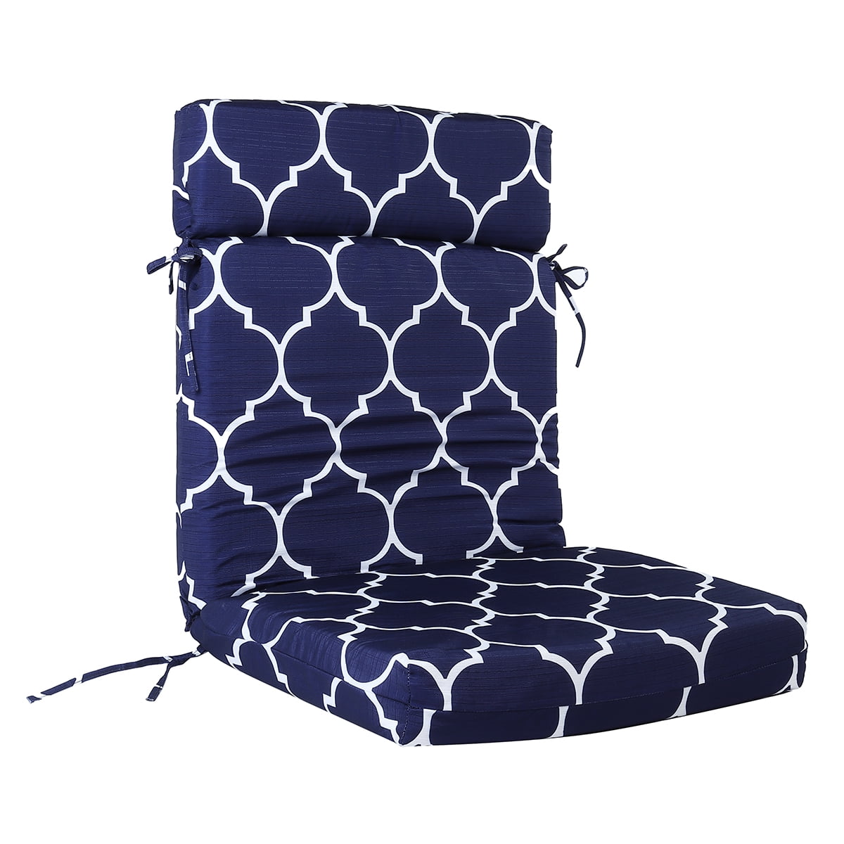 High Back Chair Cushion High Rebound Foam Waterproof High Back Rocking ...