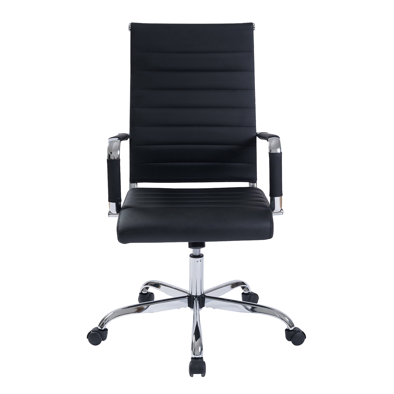 High-Back Conference Chair Ergonomic Office Chair PU Leather Height ...