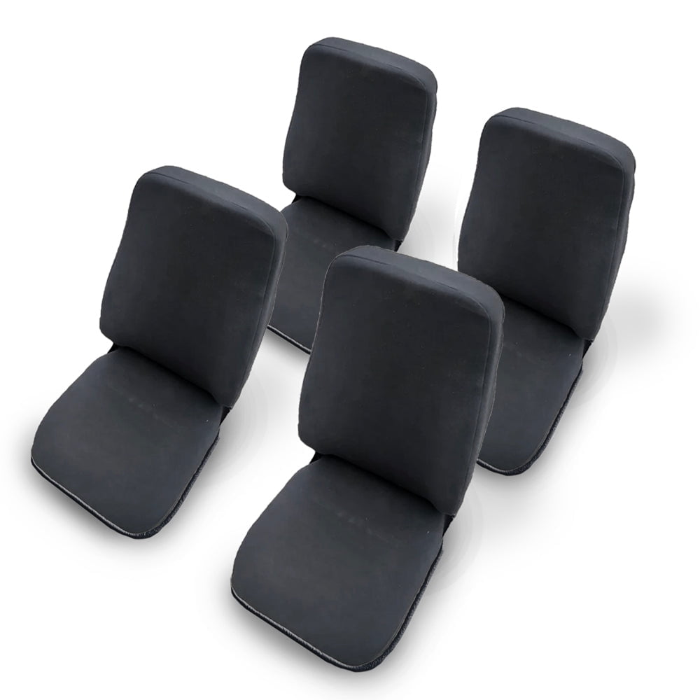 High Back OEM Seats, Black, Compatible with Military Humvee, Set of 4 ...