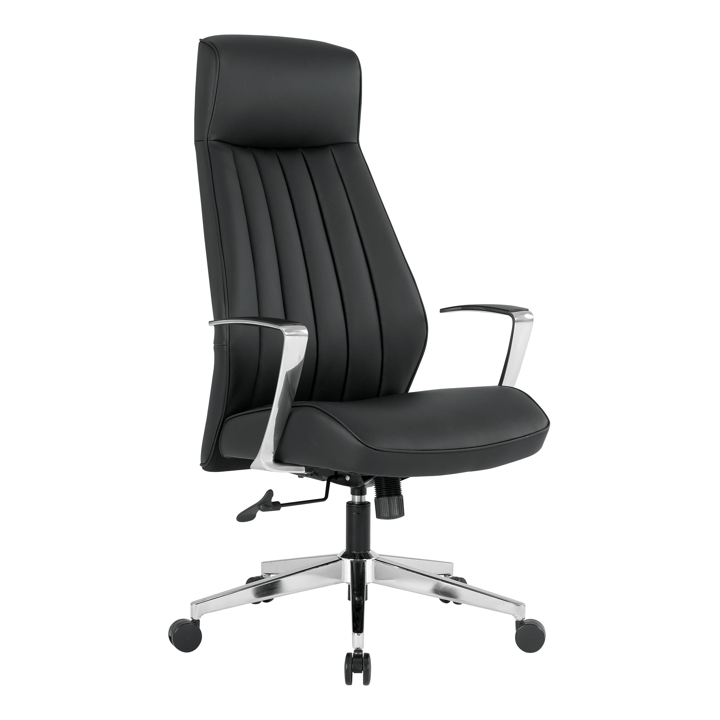 High Back Office Chair in Dillon Black in Antimicrobial Fabric ...