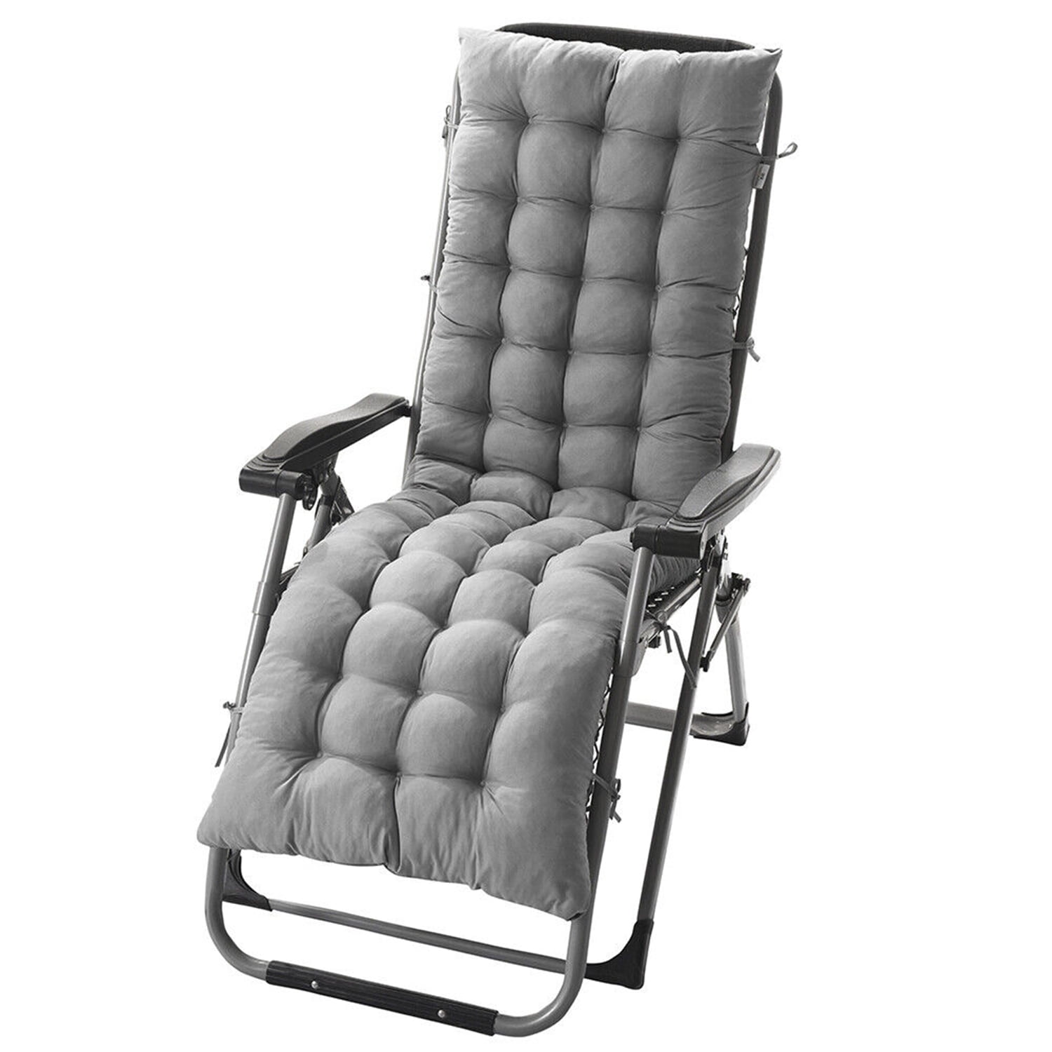 High Back Recliner Sun Lounger Cushion,Thicken Relax Rocking Chair ...