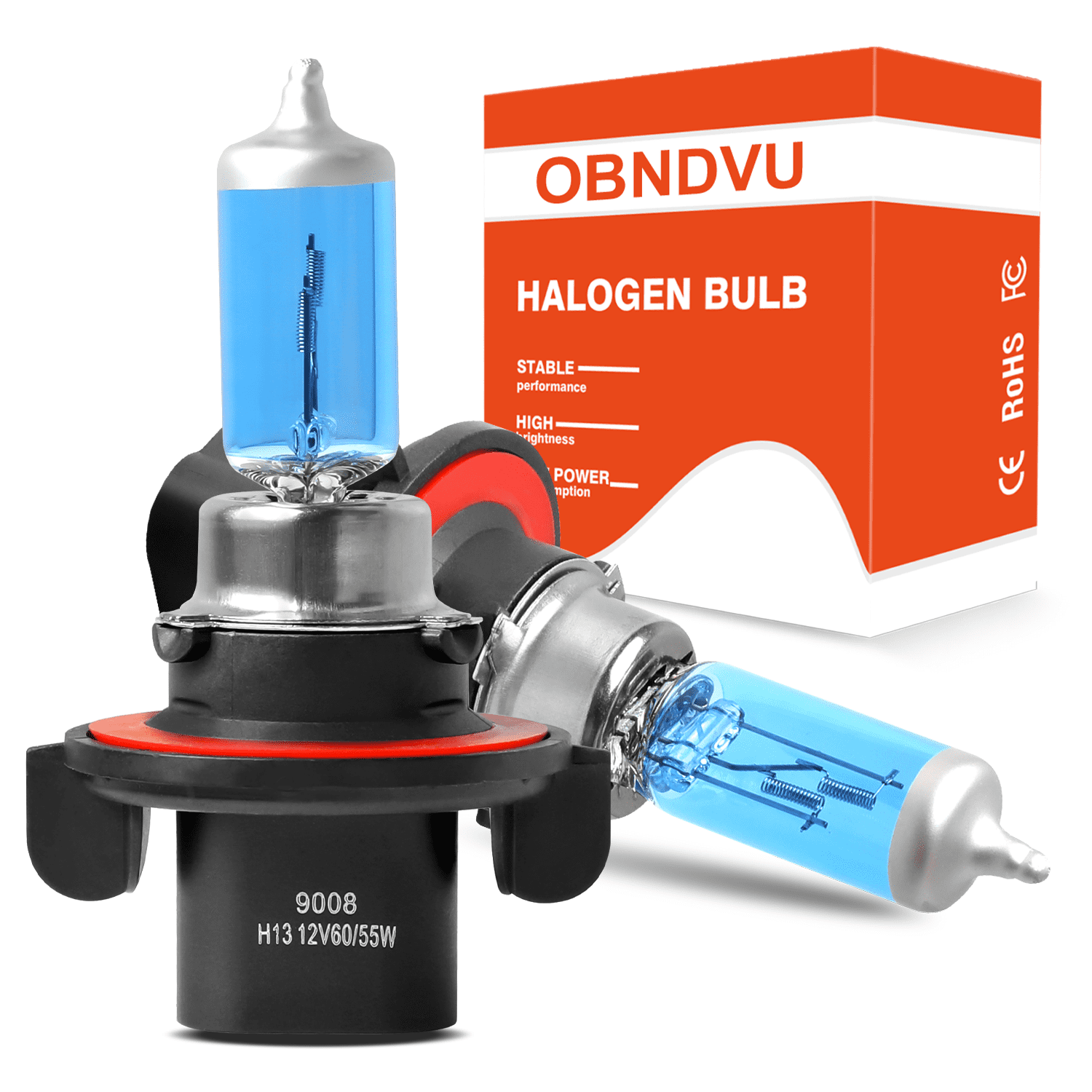 High Beam and Low Beam Headlight Bulb - Compatible with 2006 - 2011 ...