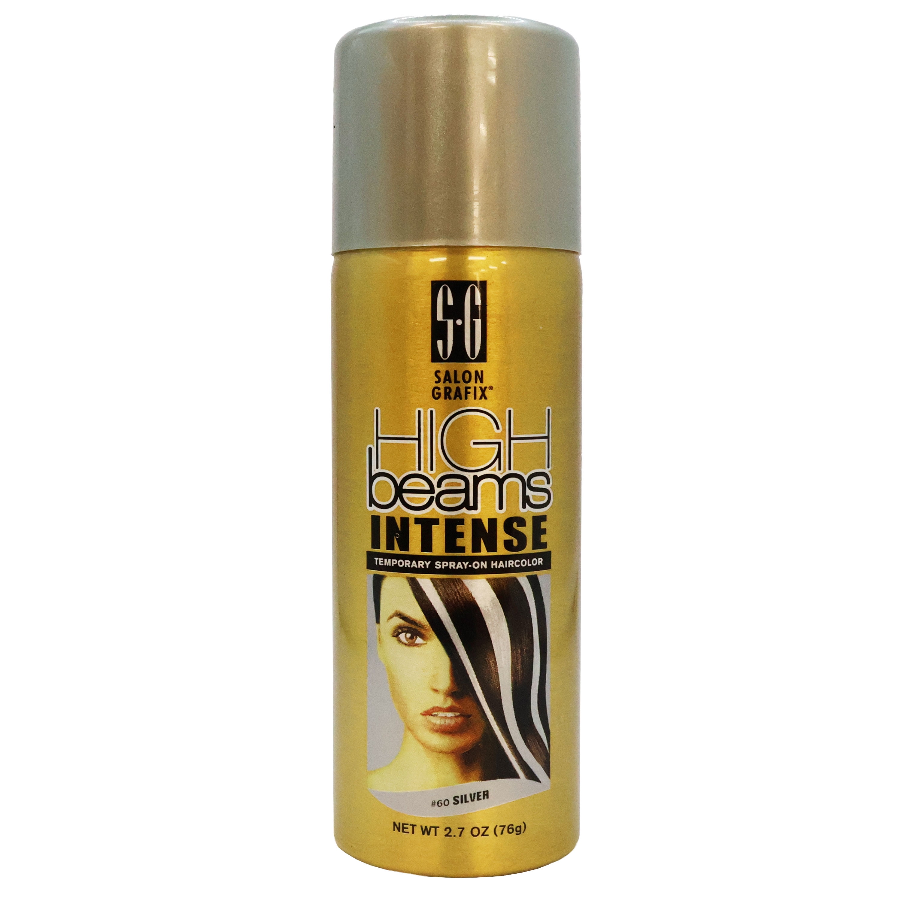 High Beams Intense Temporary Spray On Hair Colorsa 60 Silvers 2.7 Oz ...