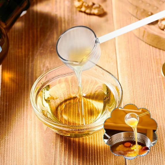 High Borosilicate Glass Heat- Spoon for Hot Soup and Stew Serving ...