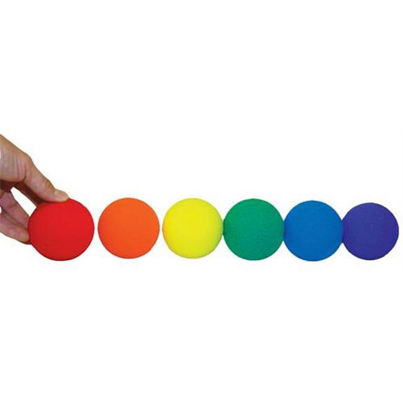 High Bounce Foam Baseball/Tennis Ball Set of 6 - Walmart.com