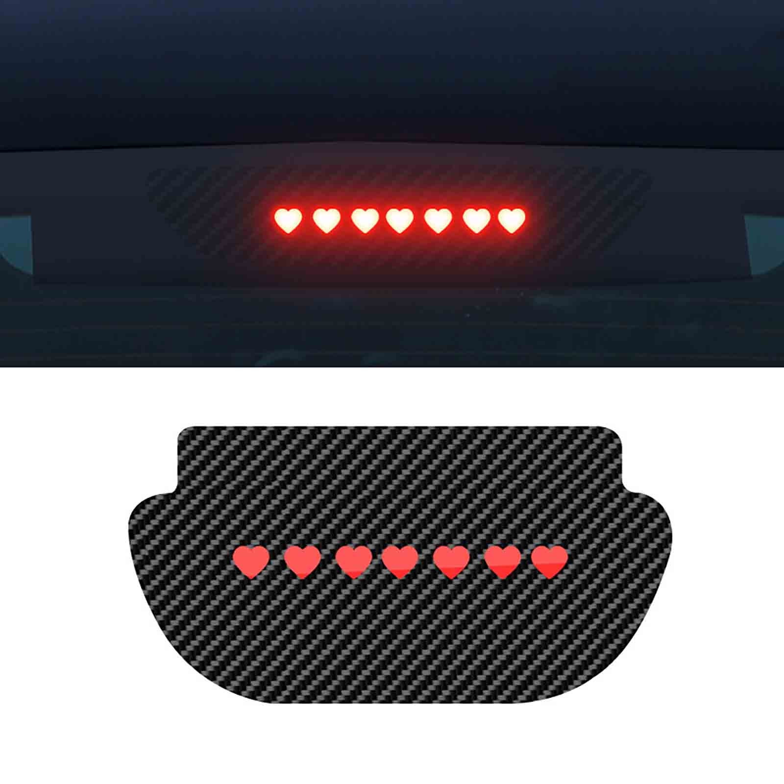 High Brake Light Sticker, Car High Brake Light Projection Panel Sticker ...