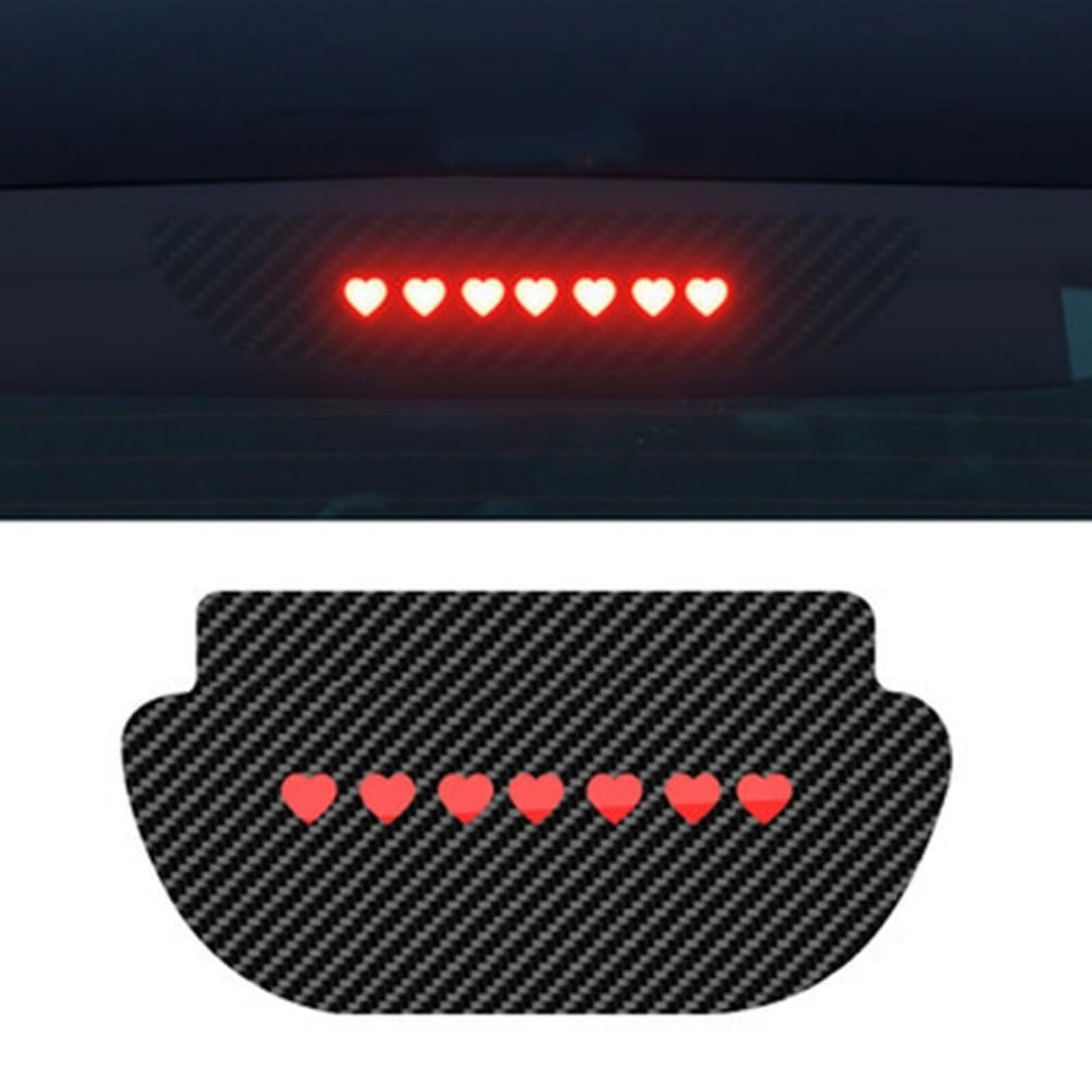 High Brake Light Sticker Compatible with Tesla Model Y, Car High Brake ...