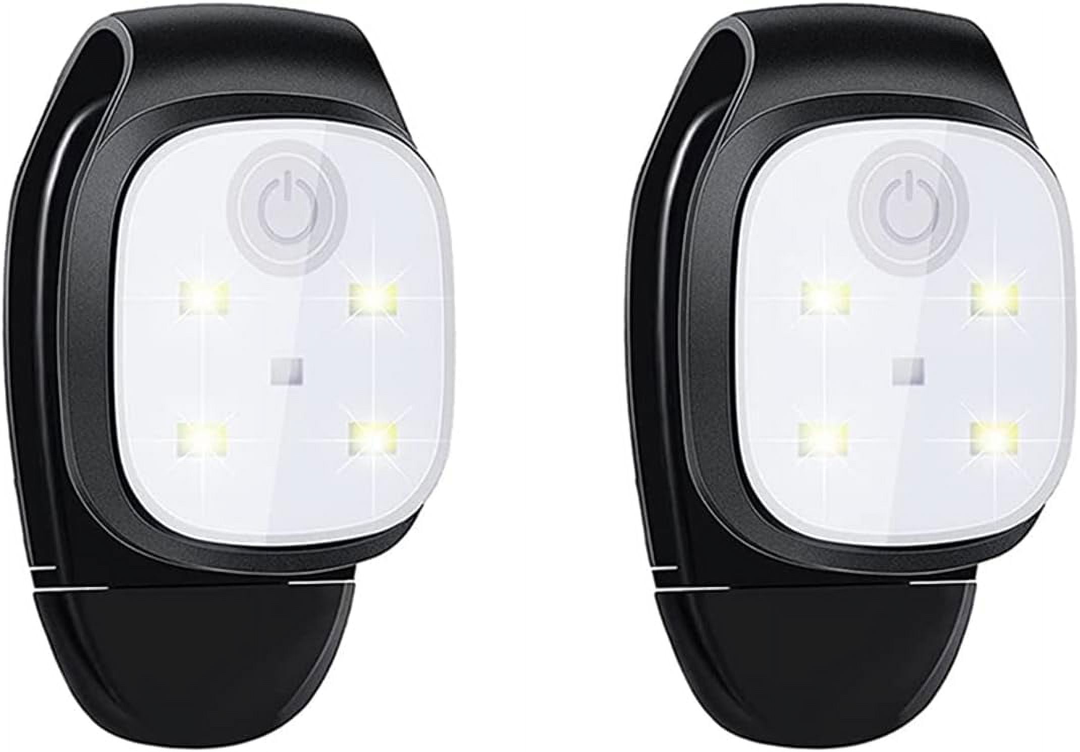 High Bright White LED for Outdoor Enthusiasts, Rechargeable Running ...