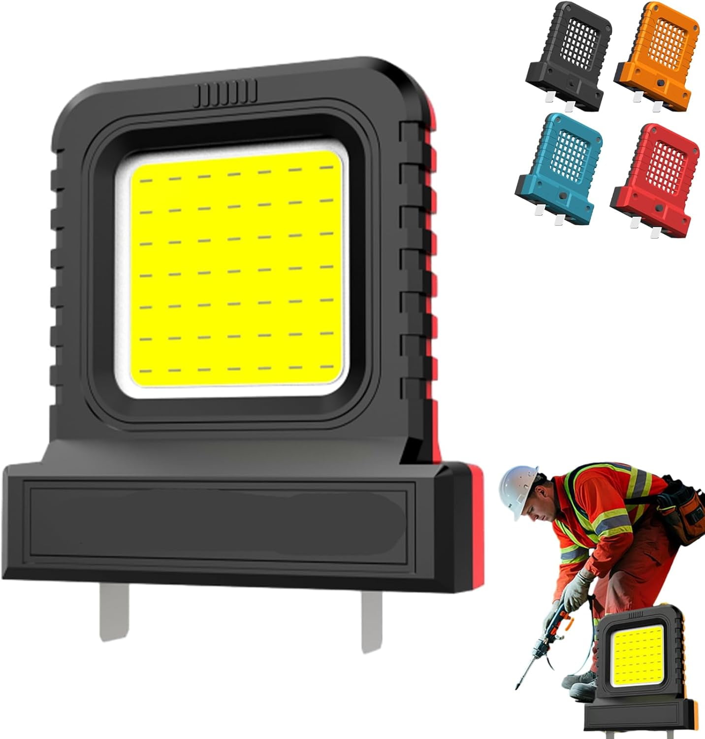 High Brightness Floodlight - for All Power Tool Batteries, Portable ...
