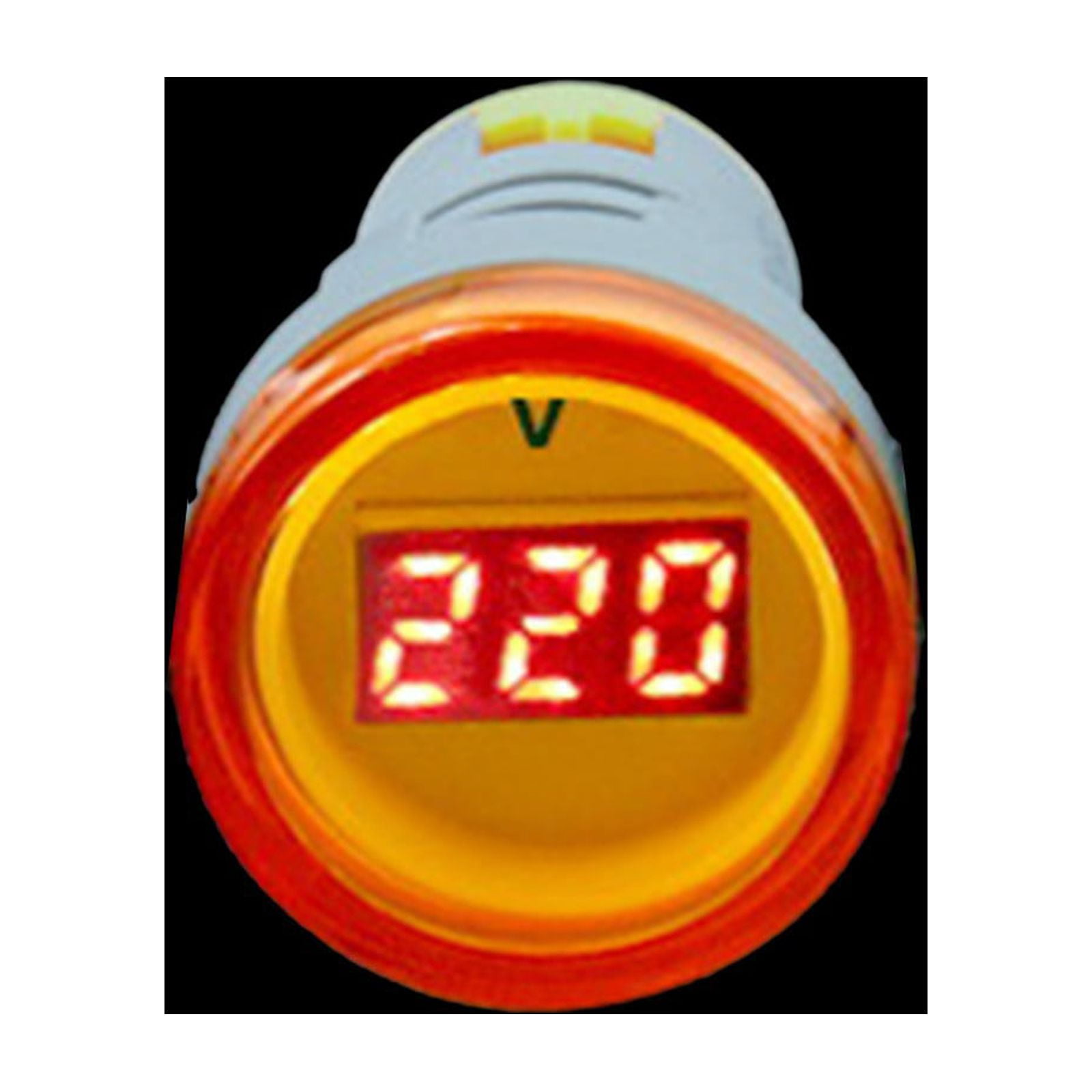 High Brightness LED AC Voltage Meter 60500V General Indicator [Yellow ...