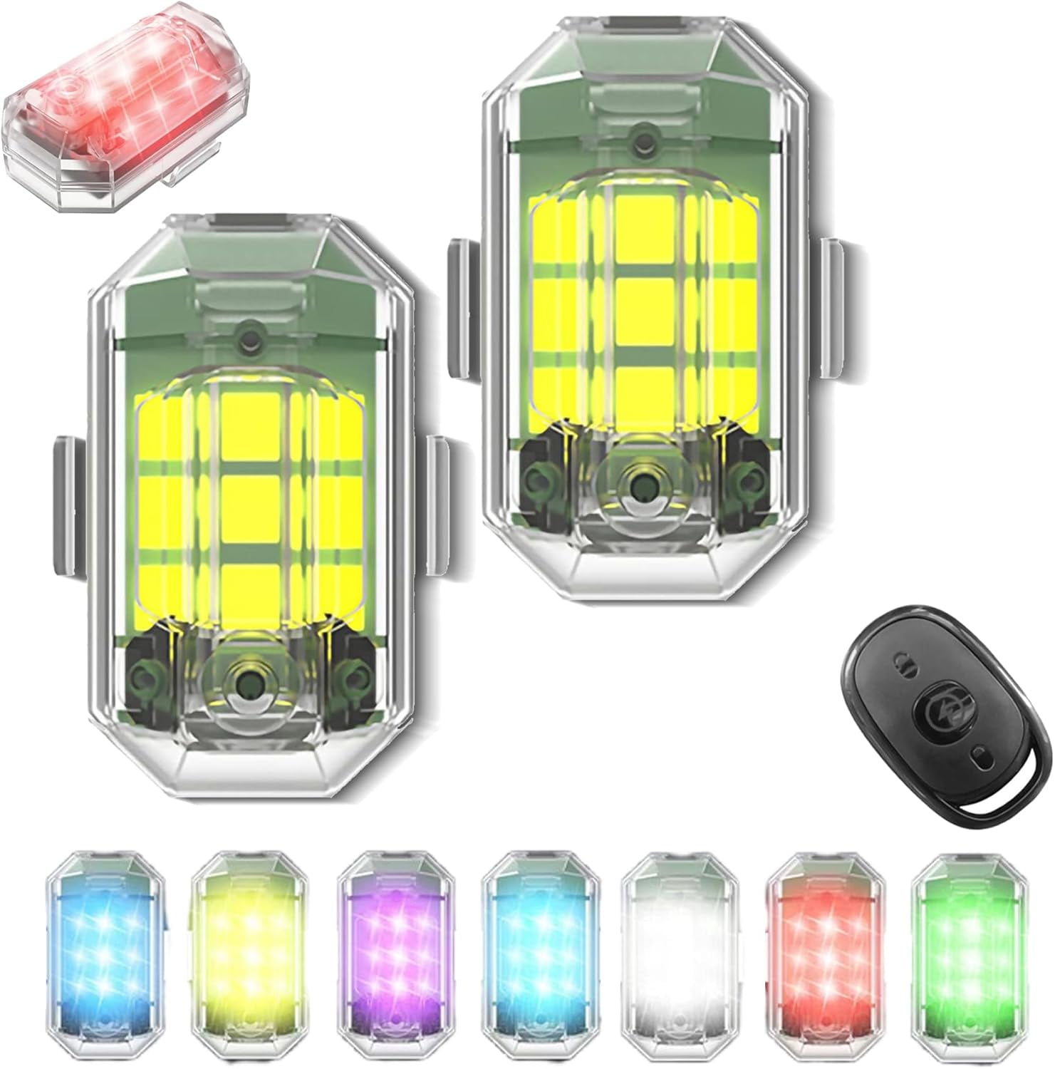 High Brightness Wireless LED Strobe Light, Waterproof Led Strobe Lights ...