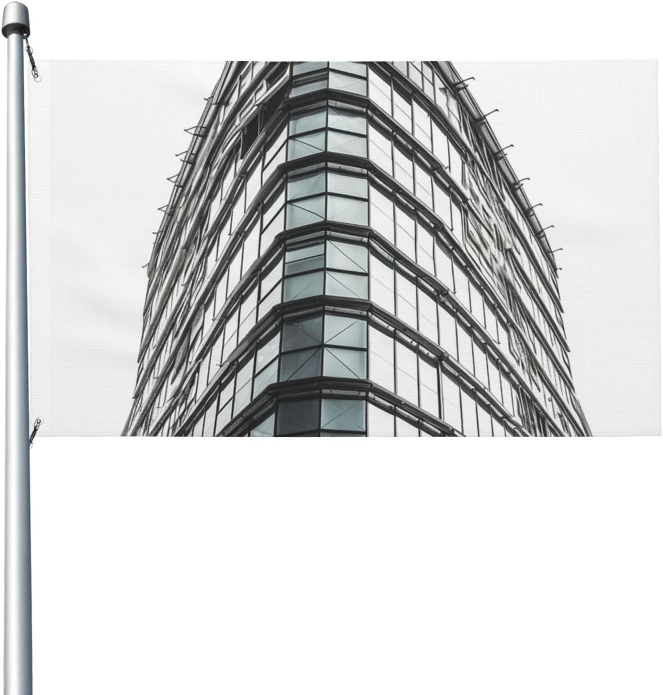 High Building Garden Flag Welcome Flags for Outside Holiday Banner with ...