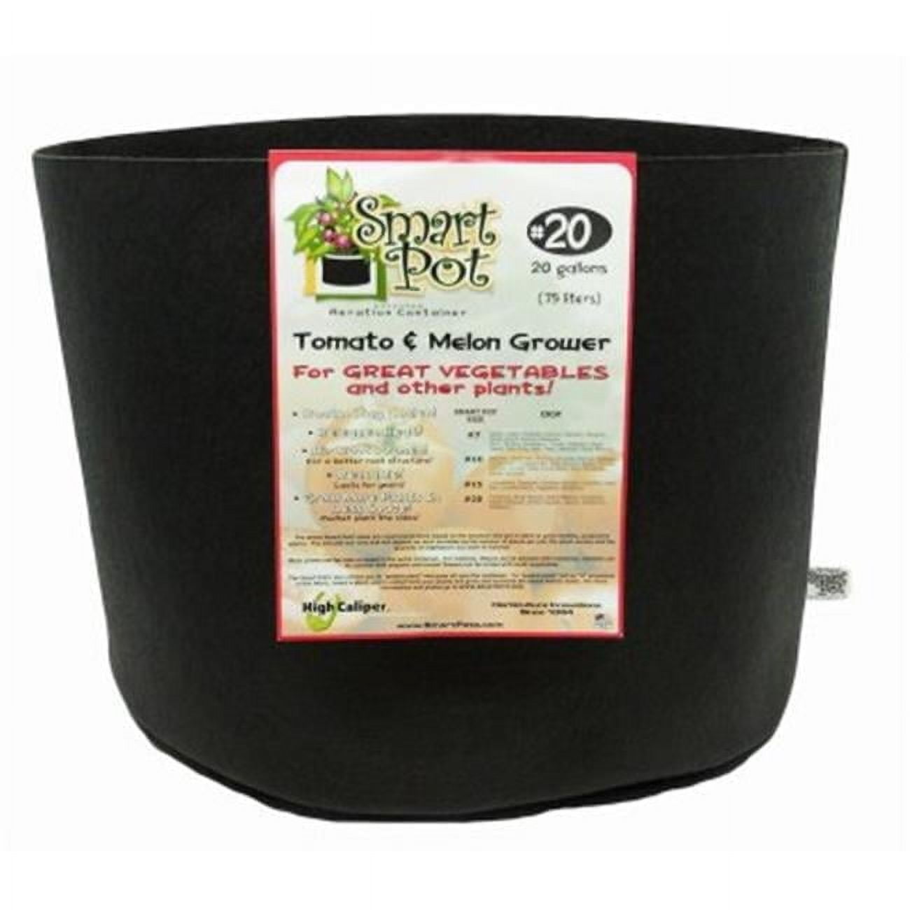 High Caliper Growing 183729 20 gal Tomato Grower, Black - Walmart.com