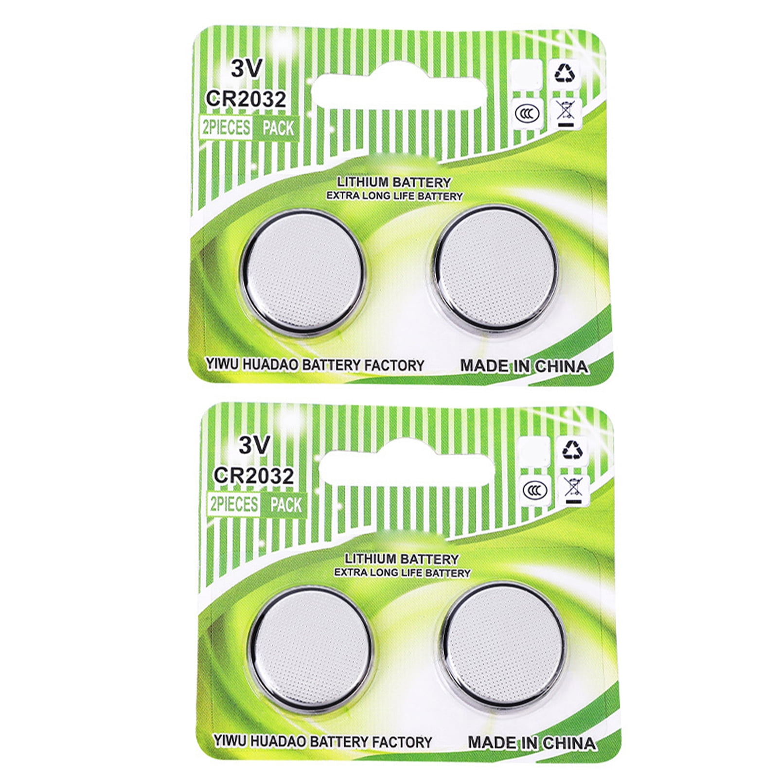 High Capacity 3V 2032 Coin Batteries 2032 Lithium Batteries for Remote ...