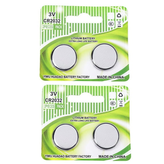 High Capacity 3V 2032 Coin Batteries 2032 Lithium Batteries for Remote Controls and Scales ...