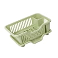 High Capacity Bowls Rack with Detachable Water Tray Strong Plastic ...