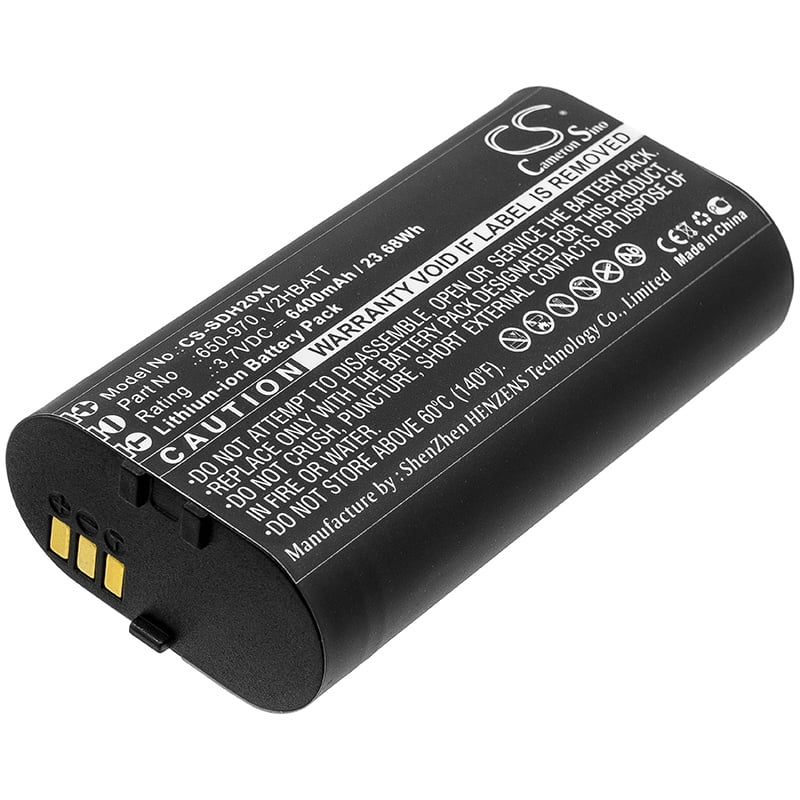 High Capacity Li-ion Battery - 6400mAh - Power Up Your SportDOG TEK 2.0 ...