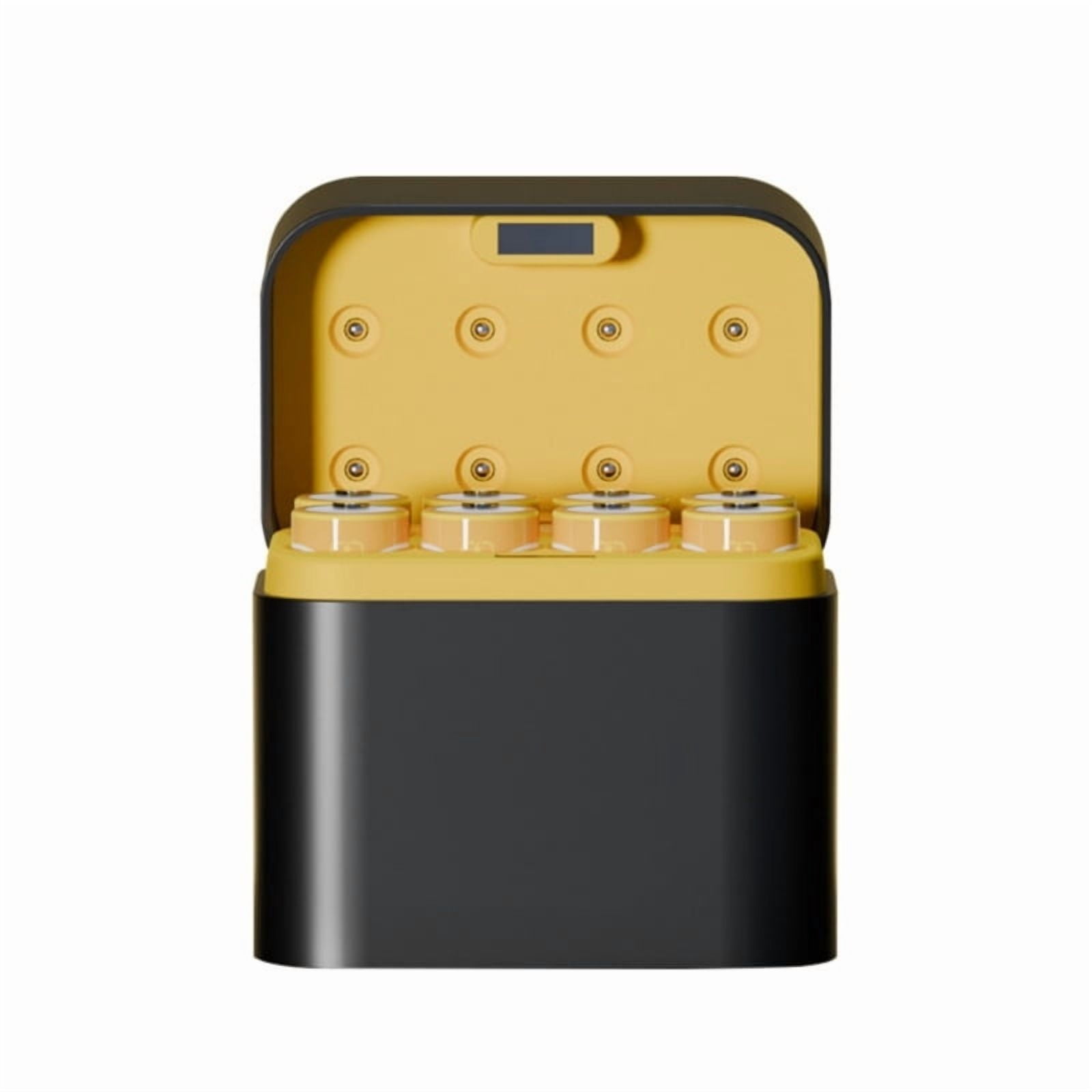 High Capacity Rechargeable AA Lithium Batteries with Battery Charger 1 ...