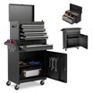 Hart 24-inch Steel Tool Chest Combo with Built-In Power Strip, 400 lb ...