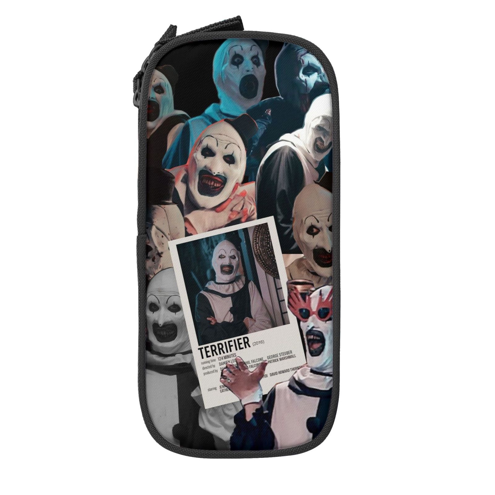 High Capacity Zipper Pencil Bag, Terrifier Pen Case Pouch Storage ...