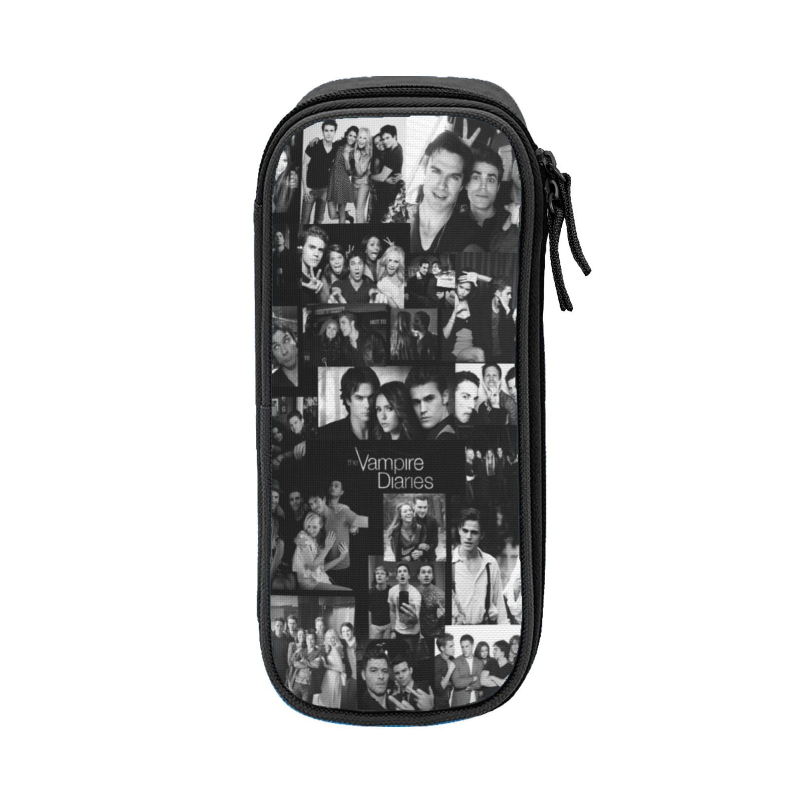 High Capacity Zipper Pencil Bag, The Vampire Diaries Pen Case Pouch ...