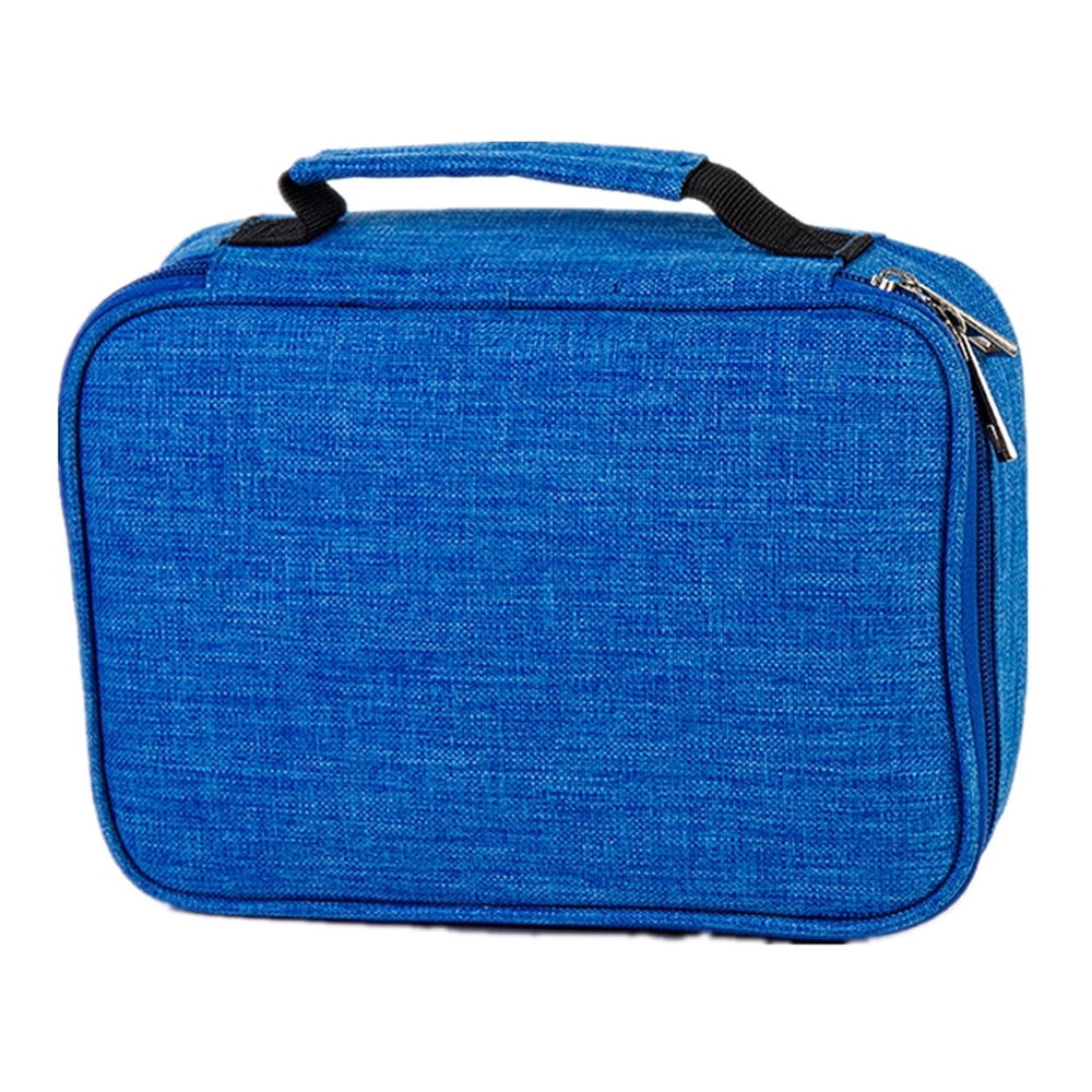 High Capacity Zipper Pens Pencil Case- Multi-Functional Stationery ...