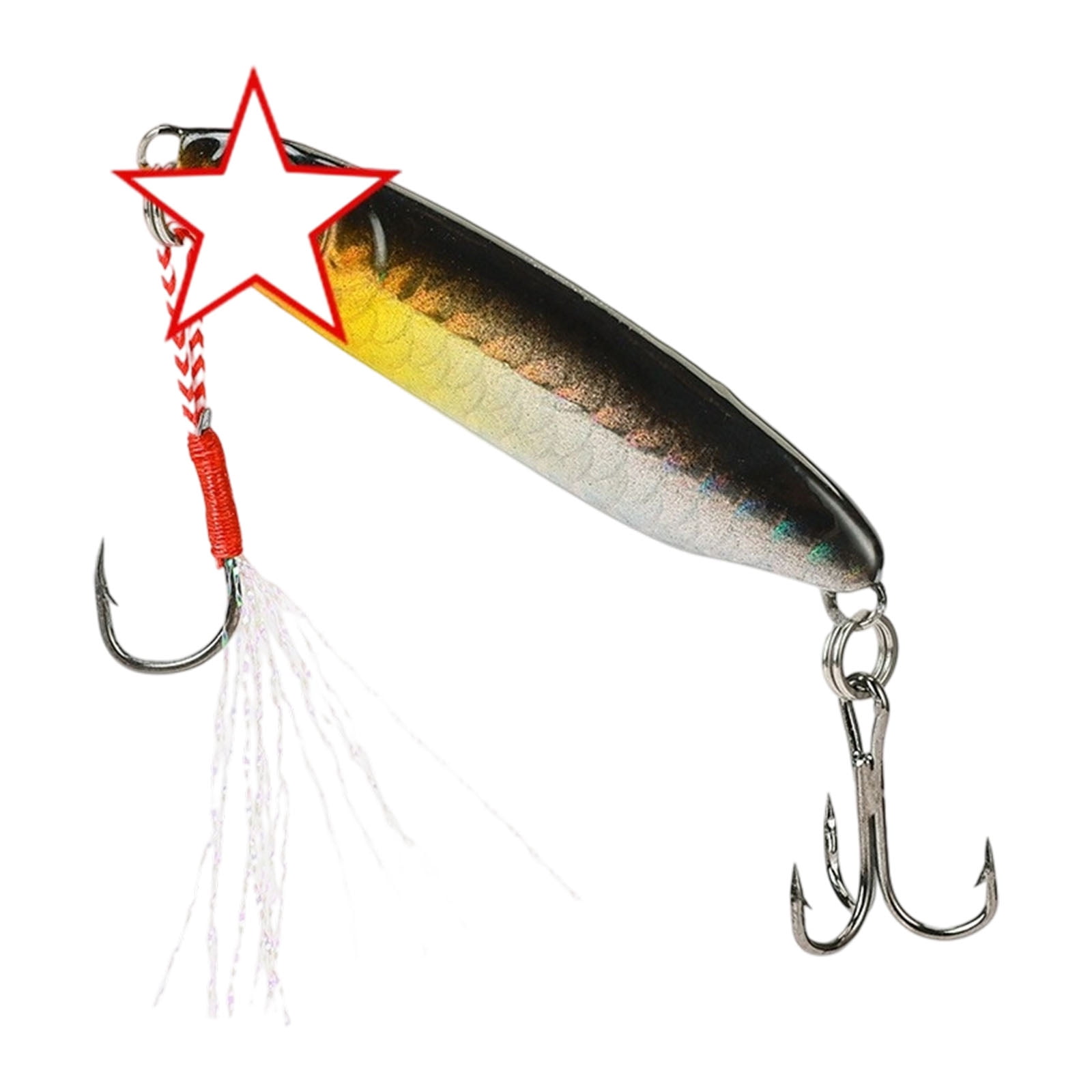 High Carbon Steel Double Hook Lures With Realistic Swimming Action Slow ...