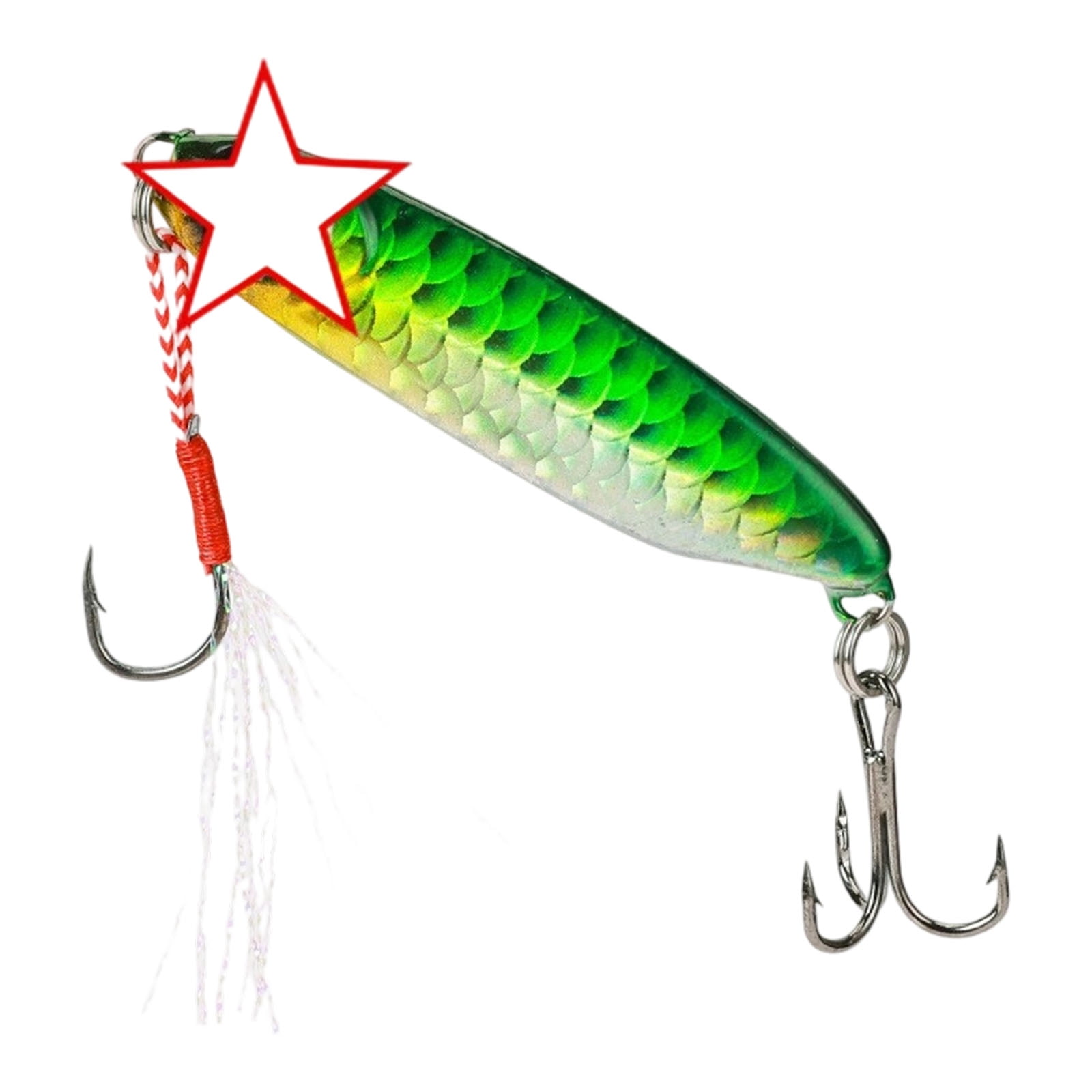 High Carbon Steel Double Hook Lures With Realistic Swimming Action Slow ...