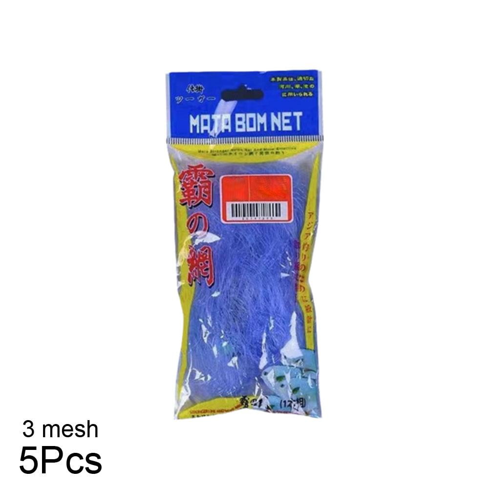 High Carbon Steel Fishing Net - 3 to 7 Mesh Sizes, Night Glow Beads, No ...